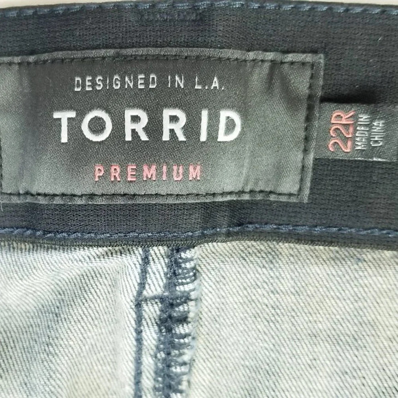 torrid | Jeans | Torrid Premium 22r Bombshell Skinny Womens Blue Denim ...